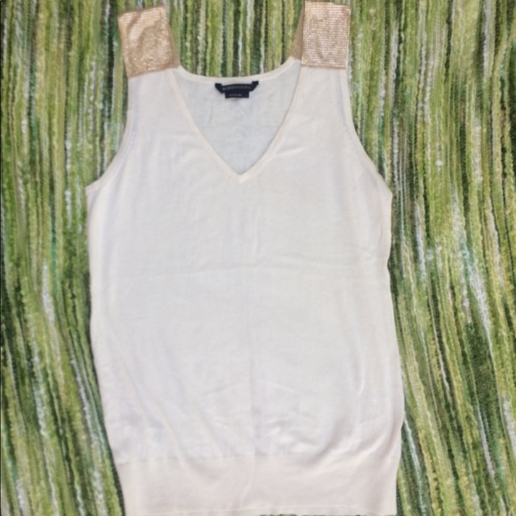 BCBGMaxAzria | Tops | Glam Tank Vest Bcbg | Poshmark